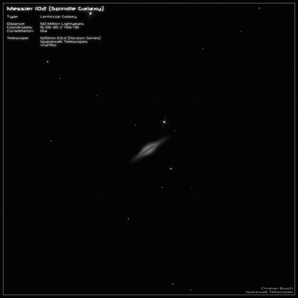 Messier 102 - Spindle Galaxy
