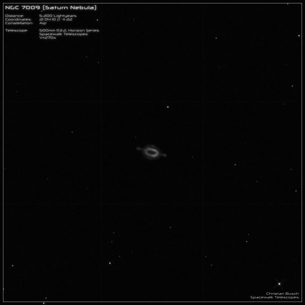 NGC 7009 - Saturn Nebula